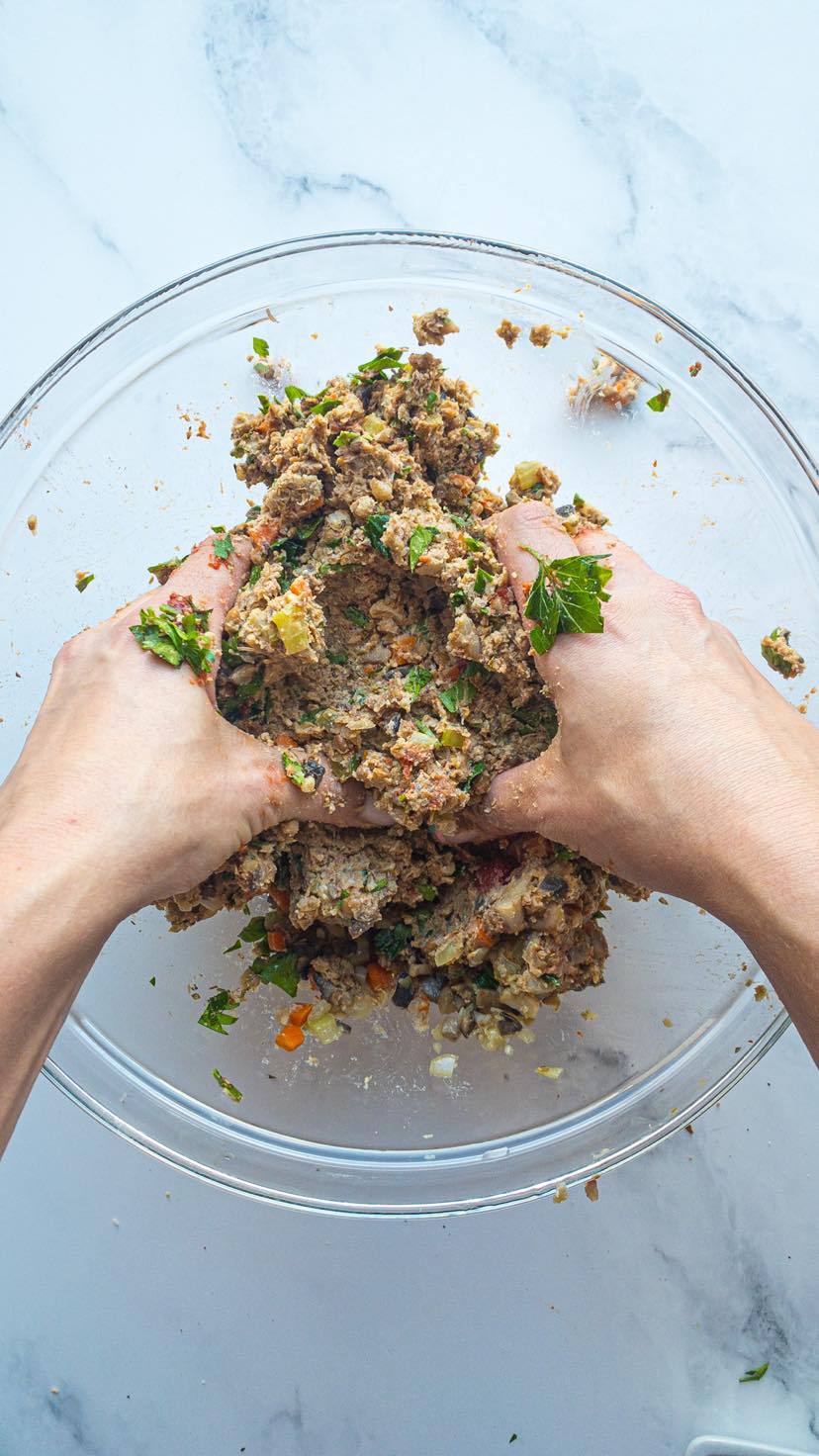 The BEST Vegan Meatballs {lentil & walnut} - That Vegan Babe